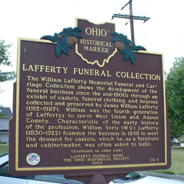 14-1 Lafferty Funeral Collection - Remarkable Ohio